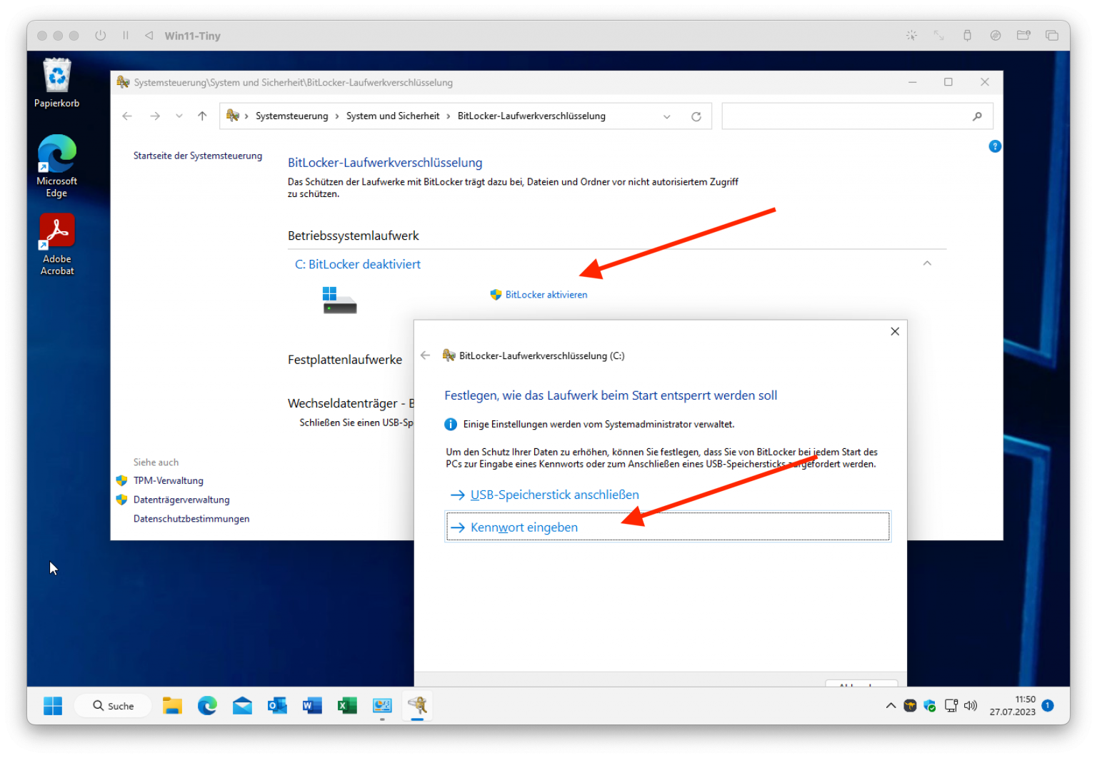 Bitlocker Aktivieren Ohne Tpm Chip Systemtechnics